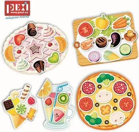 Pexi Velcro skládačky - Vaření / od 12 měsíců