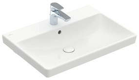 Villeroy & Boch Villeroy &amp; Boch AVENTO - Umyvadlo, 650x470x180 mm, s přepadem, bílá Alpin CeramicPlus 415865R1