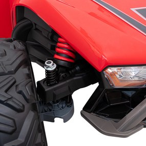 Ramiz Elektrická bugina Racing 5 pro děti červená + motory 2x200W + dálkové ovládání + LED audio + pomalý start