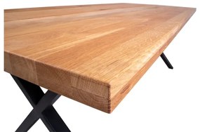 Designový jídelní stůl Finnegan, světlý dub