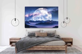 Malvis ® Obraz Magický měsíc Velikost (šířka x výška): 60x40 cm