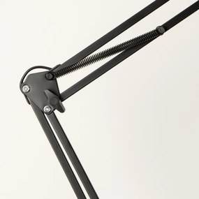 Brilagi - Flexibilní stojací lampa TASKER 1xE27/60W/230V 184 cm černá