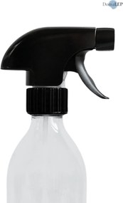 Dávkovač mýdla STELLA 330 ml s černým rozprašovačem