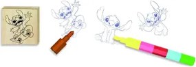 JIRI MODELS Razítka Lilo  Stitch / 3+1 ks s poduškou / Voskovka / od 3