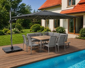 Knirps HYPERION 340 cm DARK GREY