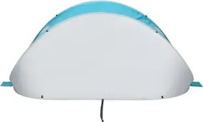 NILS Camp NC3174 modrý / Samorozkládací plážový stan / 120 x 220 x 100