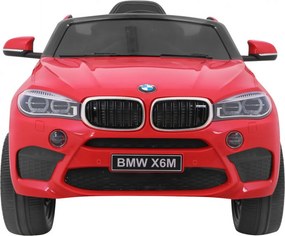 Ramiz Dětské elektrické autíčko BMW X6M - červené SUV + dálkové ovládání