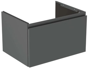Ideal Standard Finesse - Umyvadlová skříňka, 60x44x38 cm, 1 zásuvka, matný antracit E3382Y2