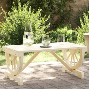 vidaXL Zahradní konferenční stolek 90x50x40 cm masivní jedlové dřevo [365108] Barva: Hnědá
