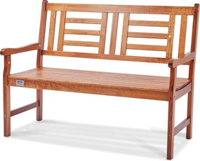 Zahradní dřevěná lavice 122cm