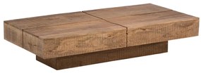 Designový konferenční stolek Cube XL Mango 140cm