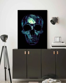 Gario Obraz na plátně Modrá lebka a plamen - Nikita Abakumov Rozměry: 40 x 60 cm