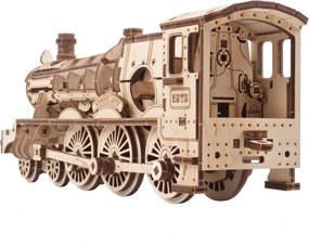 Puzzle Ugears 3D dřevěné mechanické Harry Potter Bradavický expres [6950343]