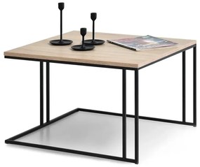 MPT Konferenční stolek Dark S, sonoma/černý kov