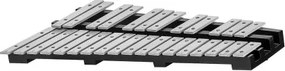 30 Note Glockenspiel xylofonový zvonek s paličkami, bicími tyčemi a taškou