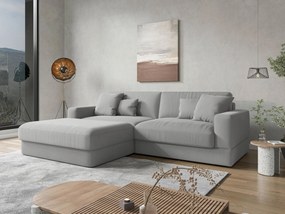 XXXLutz ROHOVÁ SEDAČKA, textil, šedá Sit & More - Sedací soupravy - 000144027413