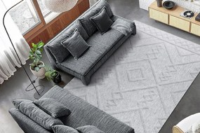 CONCEPTUM HYPNOSE Koberec SILVA šedý 200x290cm 961ELT1956