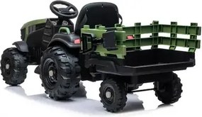 Buddy Toys FARM Elektrický traktor + vozík / 30 W / Rychlost: 3-7 km-h