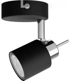 Philips Meranti černá / Stropní bodové svítidlo / 1x GU10 / 35W / bez