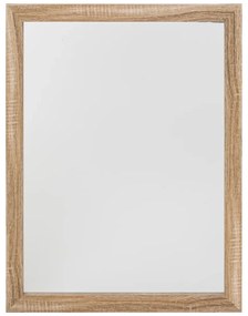 Zrcadlo Basic, hnědé