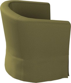 Potah na křeslo IKEA Ektorp Tullsta barva zelená látka pletený vzor