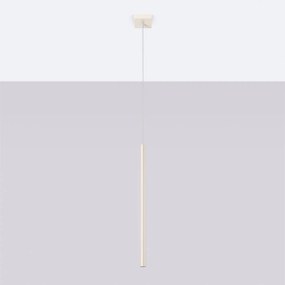 Sollux Lighting Závěsná lampa PASTELO 1 béžová