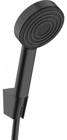 Hansgrohe Pulsify - Sprchový set 105 mm 1jet, držák, hadice 125cm, černá matná 24301670