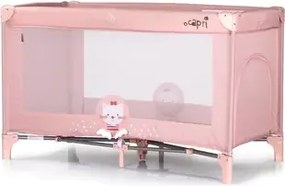 CHIPOLINO Postýlka cestovní Capri Cat růžová / od 0 let