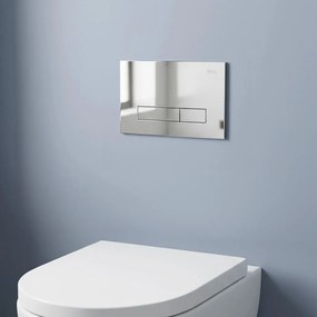 Tlačítko k WC podomítkovým systémům REA HD K011A-Q, chrom