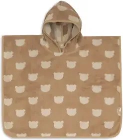 Jollein Jacquard Teddy Bear / Osuška pončo / froté / 62×65 cm