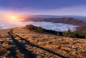 Vliesová fototapeta Dimex Sunrise in Mountains XL-144 330x220 cm