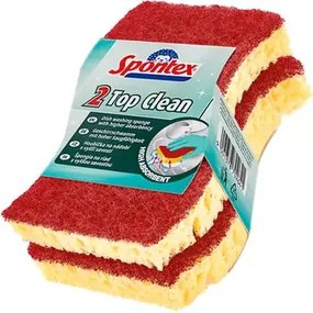 Spontex Top Clean houbička na nádobí (2 ks)