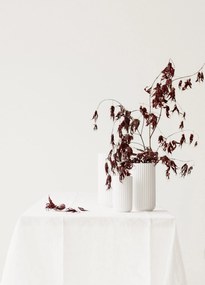 Váza Lyngby 20 cm bílá