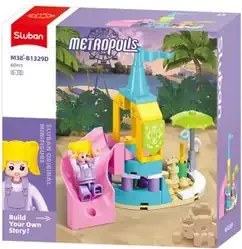 Sluban Metropolis M38-B1329D Skluzavka / počet dílků: 60 / od 6 let