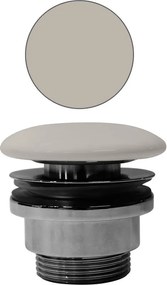 GSI umyvadlová výpust 5/4 neuzavíratelná tl.5-65 mm keramická krytka béžová PVC08