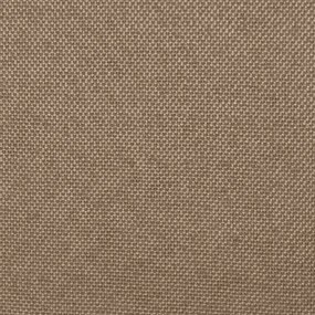 vidaXL Marketos Otočné jídelní židle 4 ks taupe textil