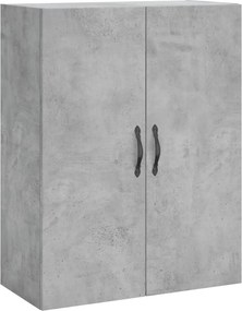 Skříň highboard betonově šedá 69,5x34x180 cm kompozitní dřevo 3198181