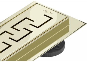 Mexen Flat M15 lineární odtok 60 cm, zlatý - 1524060-15
