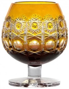 Sklenička Brandy  Petra, barva amber, objem 230 ml
