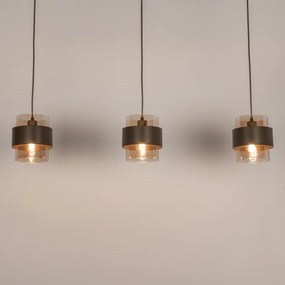 Závěsné svítidlo Retro 70er Line 110 Brown