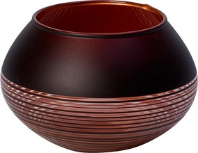 Villeroy&Boch Villeroy & Boch Manufacture Swirl svícen na čajovou svíčku 11 cm, 420 ml