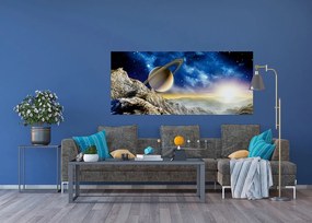 Vliesová fototapeta na zed' Vesmírný Obraz Planety Neptun | 202 x 90 cm | DFTNH2751