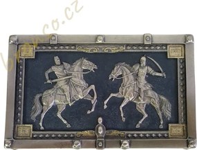 Rytířská šperkovnice Templáři, box na drobnosti - Veronese WU77621A4