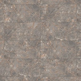 Mexen Rubble Šedý glazovaný rektifikovaný gres G1, dlaždice 120 x 60 cm, carving - TL401-120-060-02