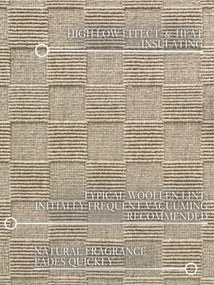 Villeroy & Boch, Běhoun Villeroy & Boch Scala 106266 Grey Beige, 80x200, béžová, ložnice