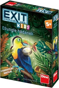 DINO Hra úniková exit pro děti Džungle hádanek *SPOLEČENSKÉ HRY* dn55447