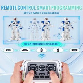 RC robotická hračka pro děti Programovatelné dálkové ovládání mluvícím tanečním