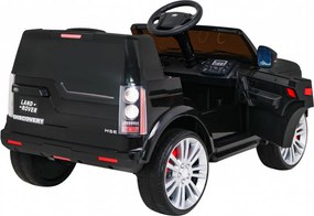 Ramiz Land Rover Discovery elektrické auto pro děti černé SUV + dálkové ovládání
