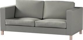 Potah na pohovku IKEA  Karlanda rozkládací, krátký barva šedá látka pletený vzor