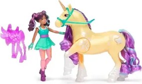 SPIN MASTER Figurky Unicorn Academy Ava a Leaf / Svítící jednorožec s